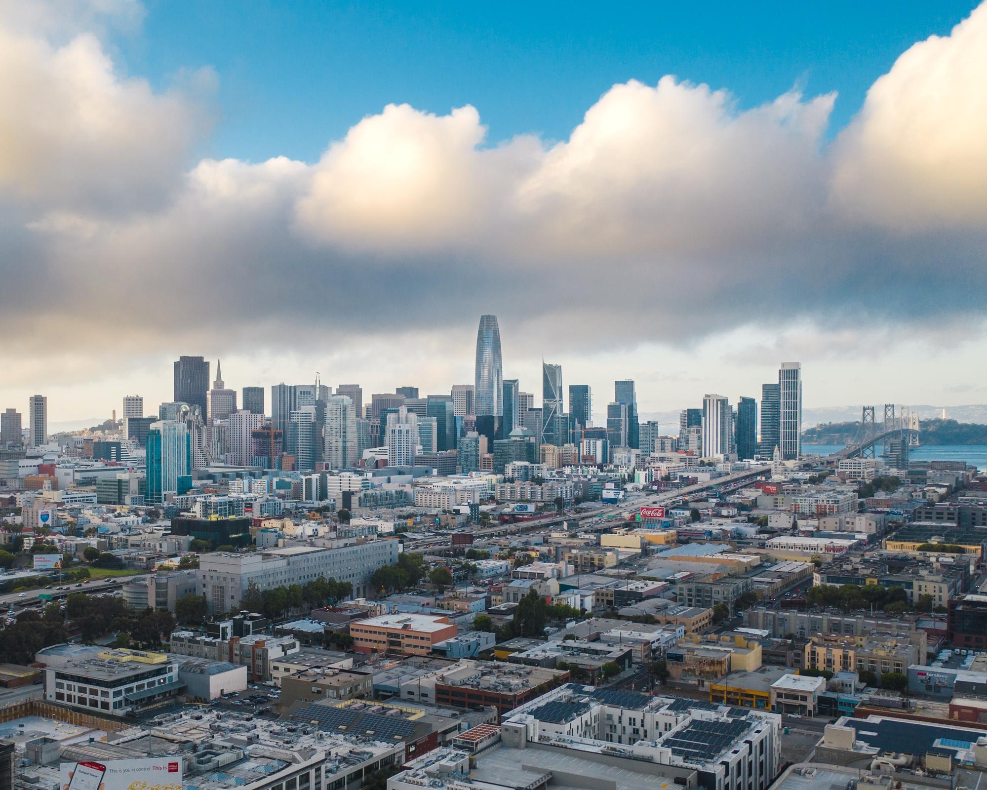 Downtown San Francisco From South East - Horizontal | Kevin Hou Photography